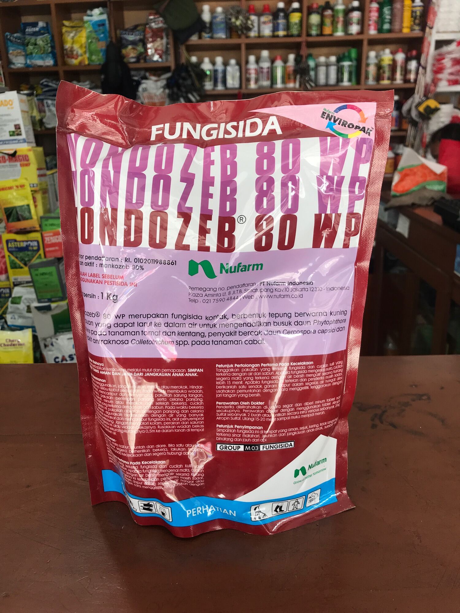 Vondozeb 80wp Fungisida 1kg Mankozeb 80% | Lazada Indonesia