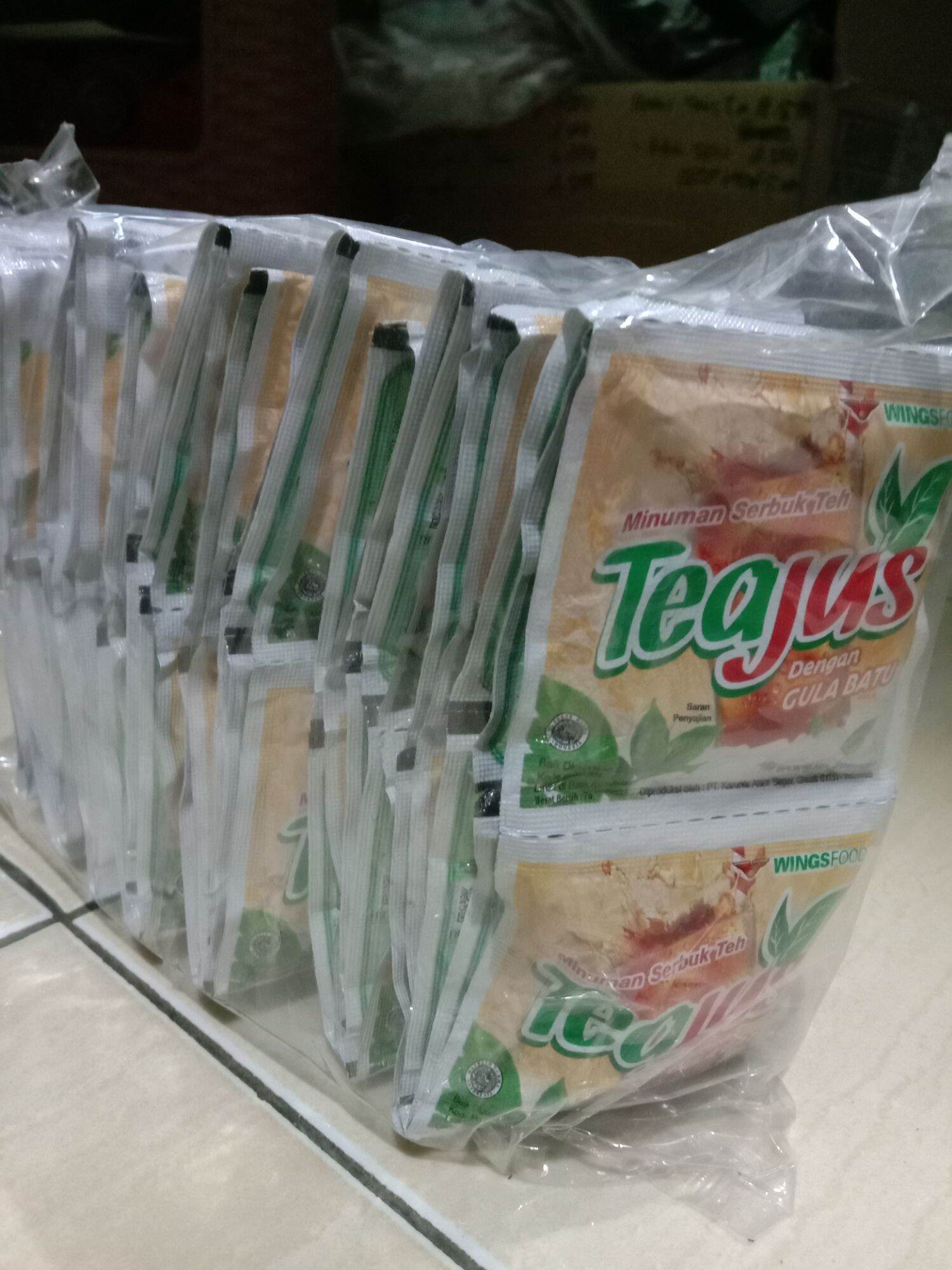 tea jus gula batu 1 pak isi 60 | Lazada Indonesia