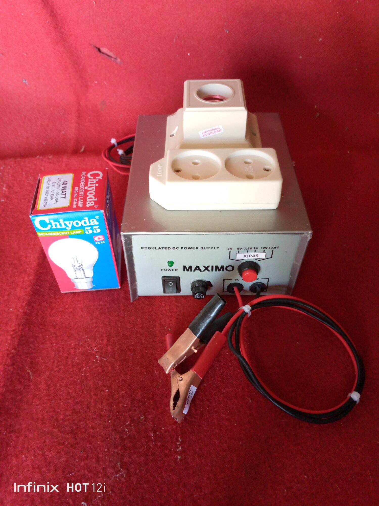 SETRUM BABI 5 AMPER SISTEM KEJUT MENGGUNAKAN KIPAS DAN SENSOR CAHAYA ...