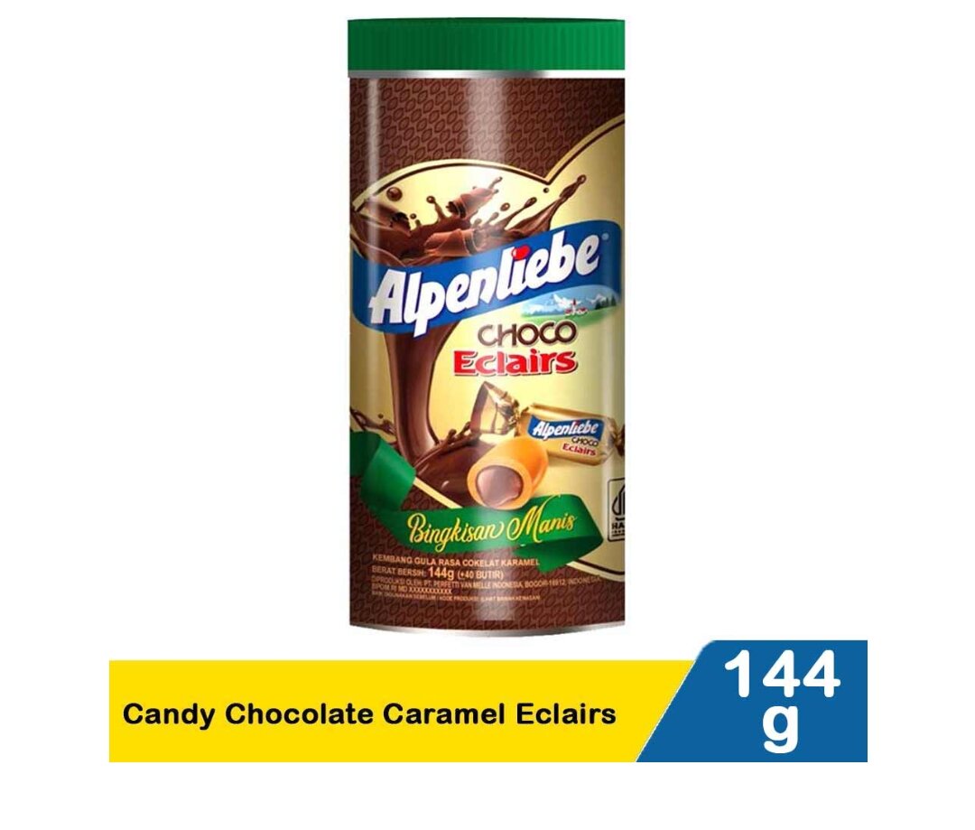 Alpenliebe Permen Candy Chocolate Caramel Eclairs 144 g | Lazada Indonesia
