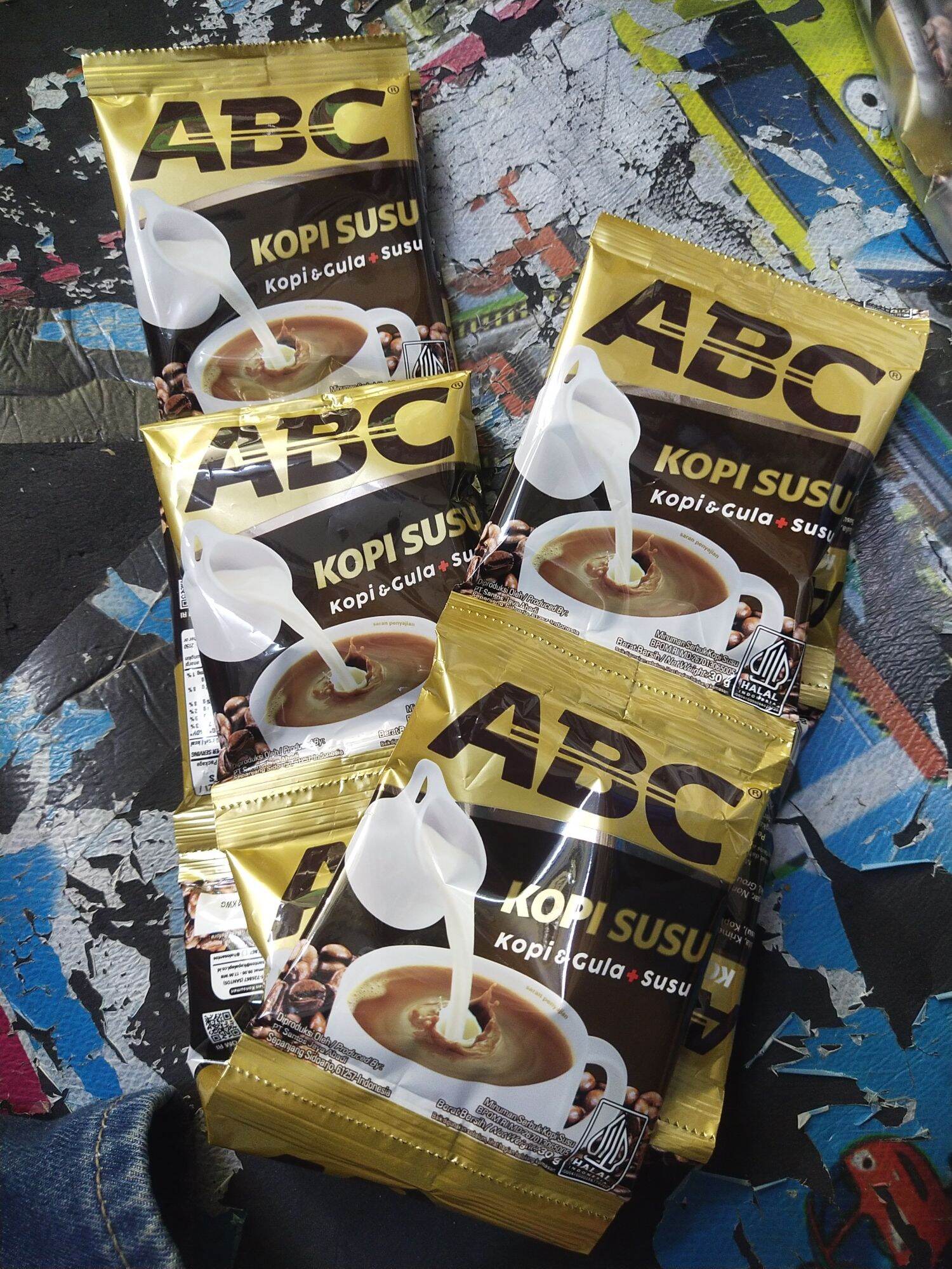 ABC Minuman Kopi Susu Instan Sachet 30g | Lazada Indonesia