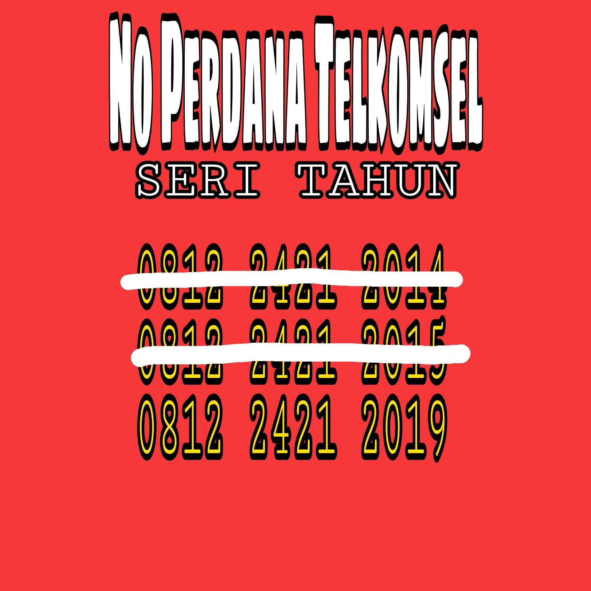 No perdana telkomsel seri tahun | Lazada Indonesia