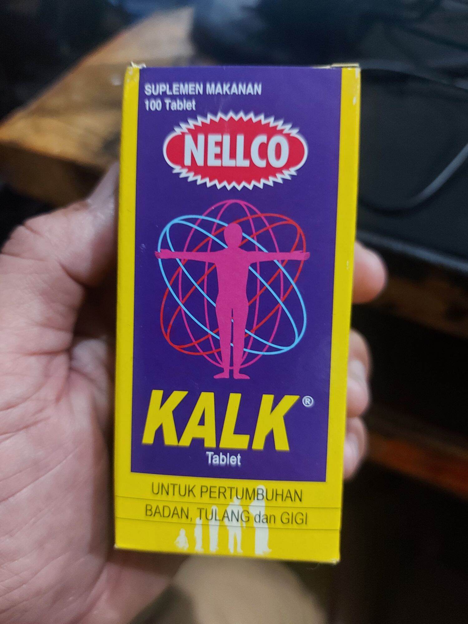 kalk nellco 100 tablet | Lazada Indonesia