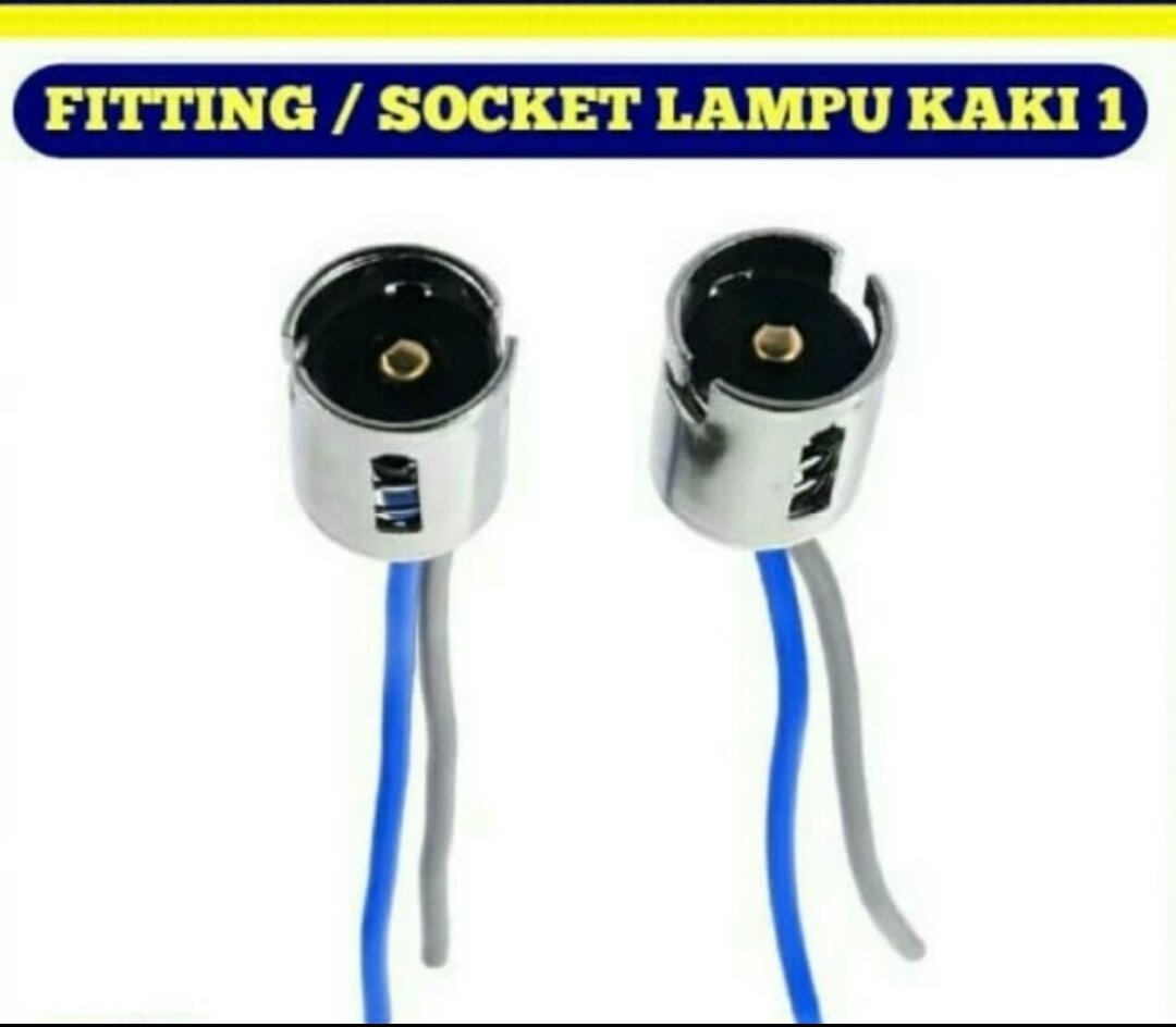 Socket 101/Fiting Lampu Besi Kaki 1/Soket/Fitting Lampu Besi Kaki1/K1/K ...
