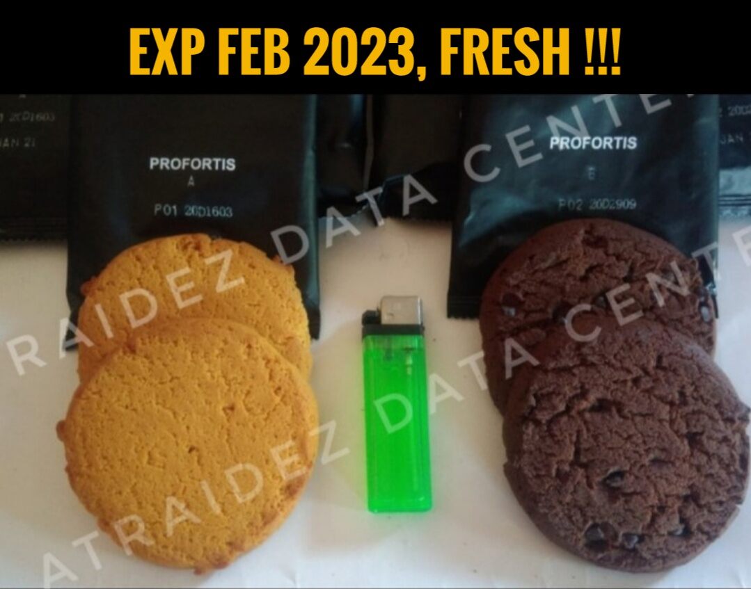 Profortis Biskuit Snack Survival Indonesia Meals Ready To Eat MRE ...