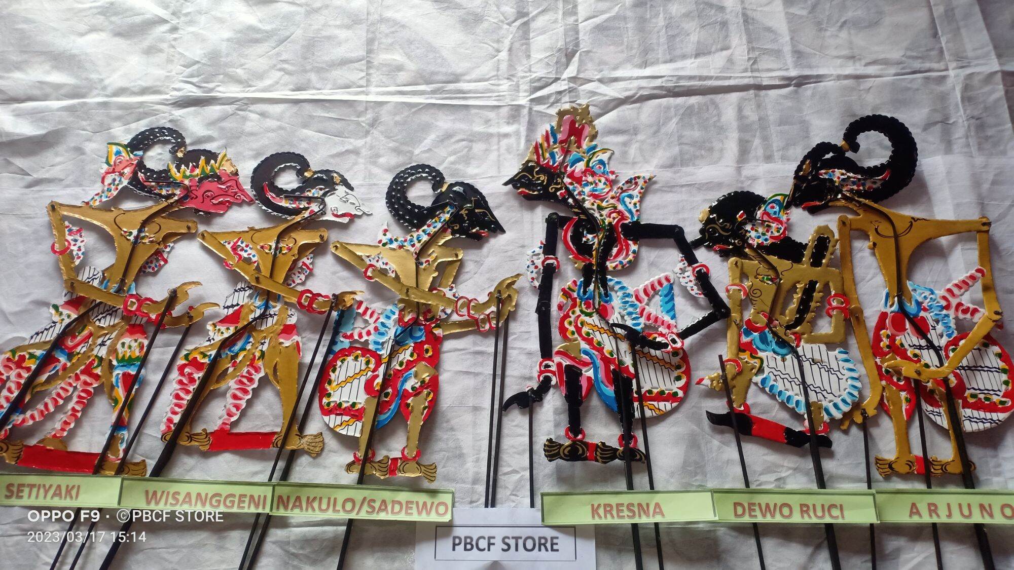 Wayang Paket 6 Wayang Kresna Arjuno Deworuci Wisanggeni Setiyaki Nakulo ...
