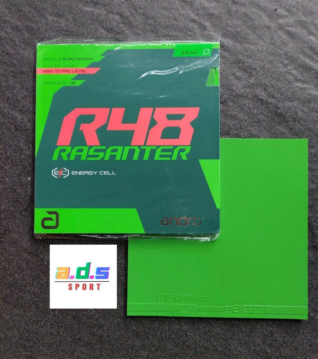 Andro Rasanter R48 karet bet pingpong tenis meja | Lazada Indonesia