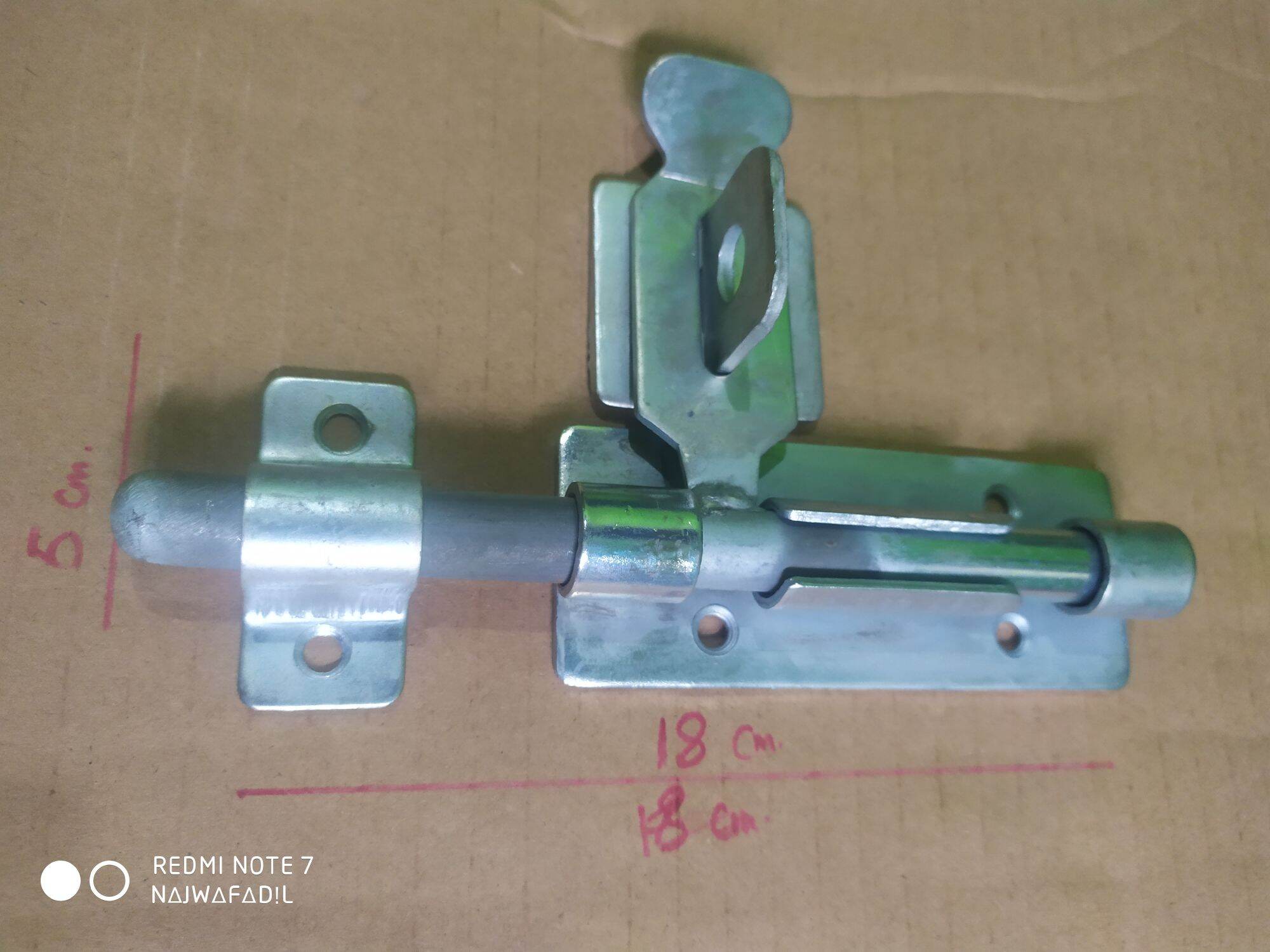 slot / grendel pagar besi 18cm | Lazada Indonesia