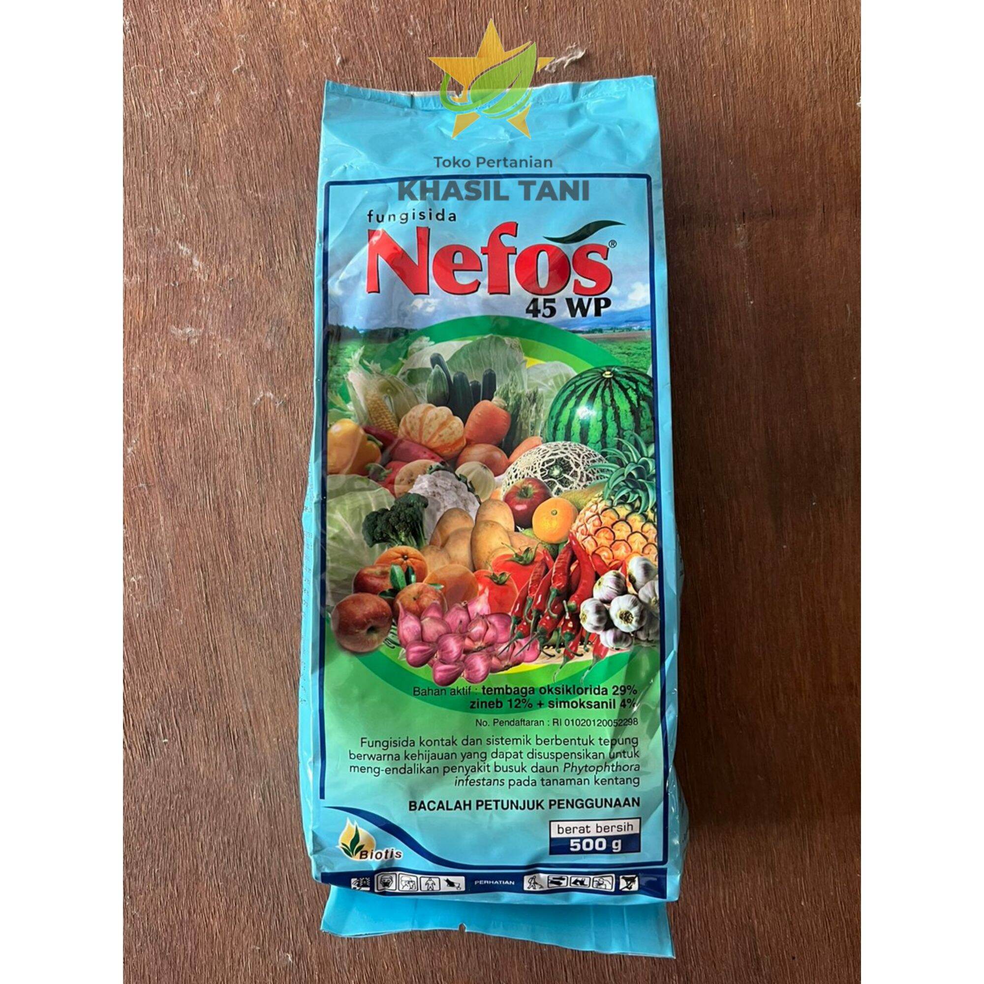 FUNGISIDA NEFOS 45 WP Netto 500gr - BIOTIS | Lazada Indonesia