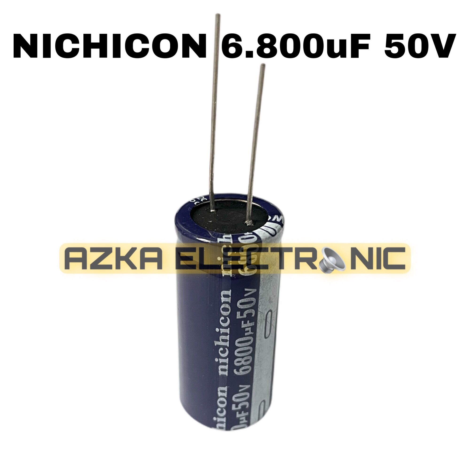 Elco Capacitor Kapasitor Nichicon 6800uF 50V | Lazada Indonesia