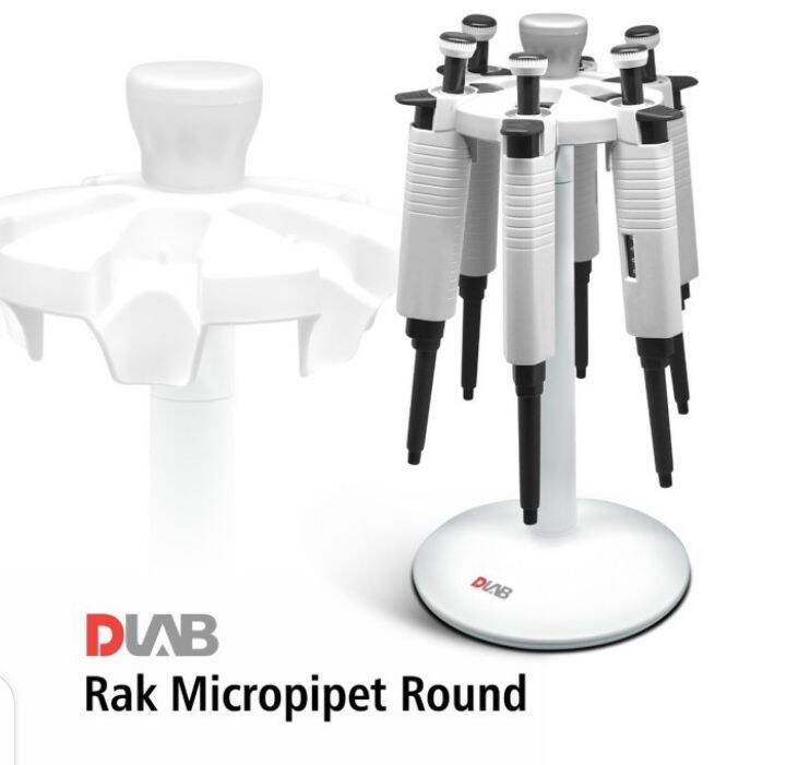 DLAB rak micropipette mikropipet round alat laboratorium | Lazada Indonesia