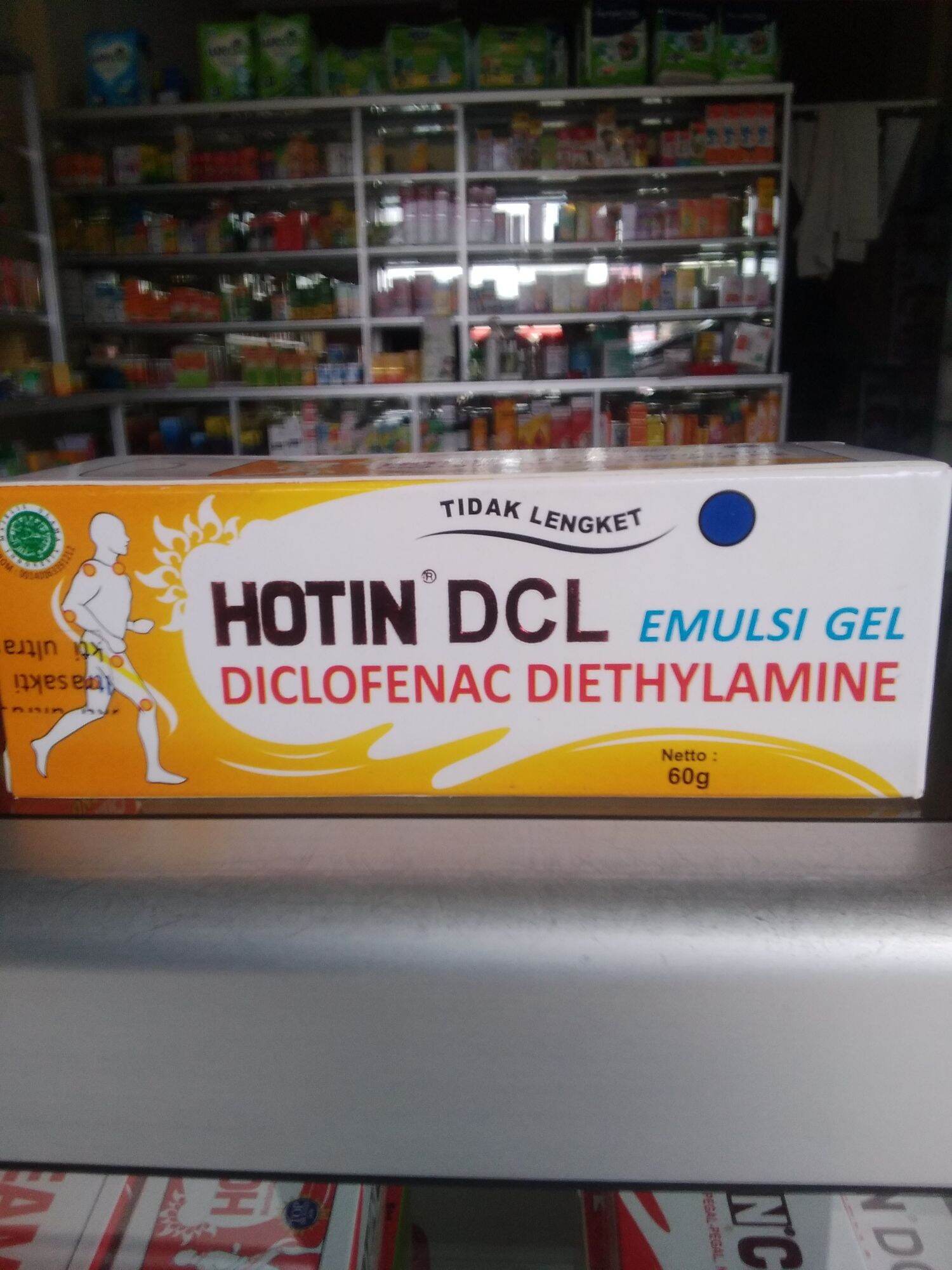 HOT IN CREAM DCL 60GR / HOT IN CREAM DIKLOFENAK / HOT IN CREAM DICLOFENAK / NYERI OTOT /SAKIT ...