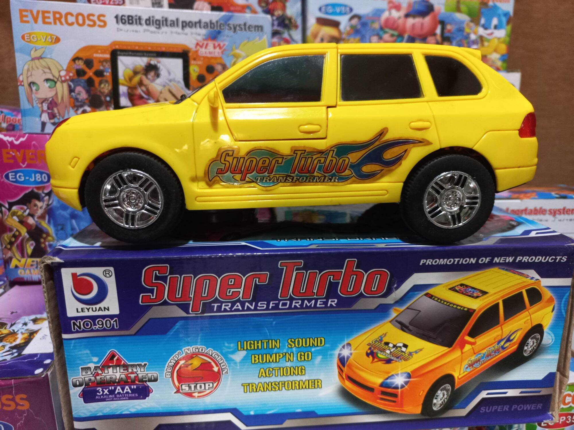 SUPER TURBO TRANSFORMER MAINAN MOBIL TRANSFORMER | Lazada Indonesia