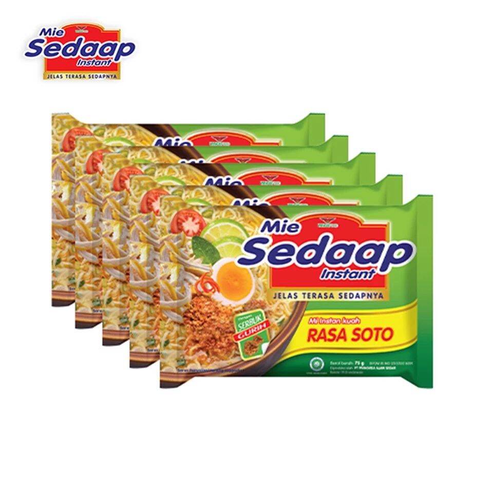 MIE INSTANT SEDAAP SOTO 75g | Lazada Indonesia