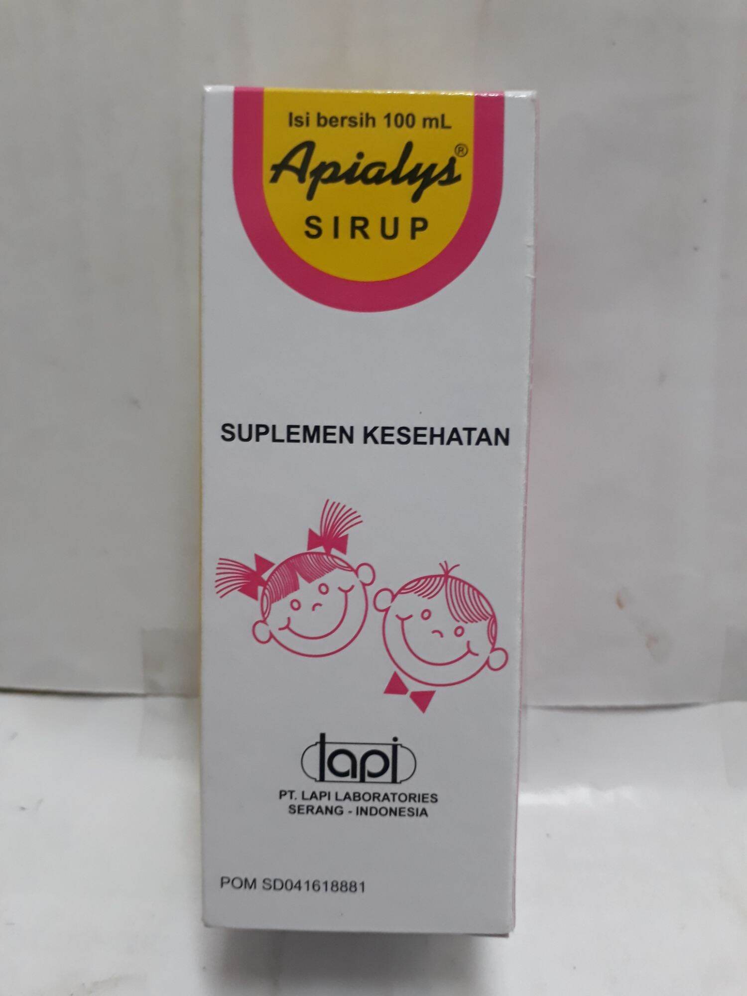 APIALYS SIRUP 100 ML | Lazada Indonesia