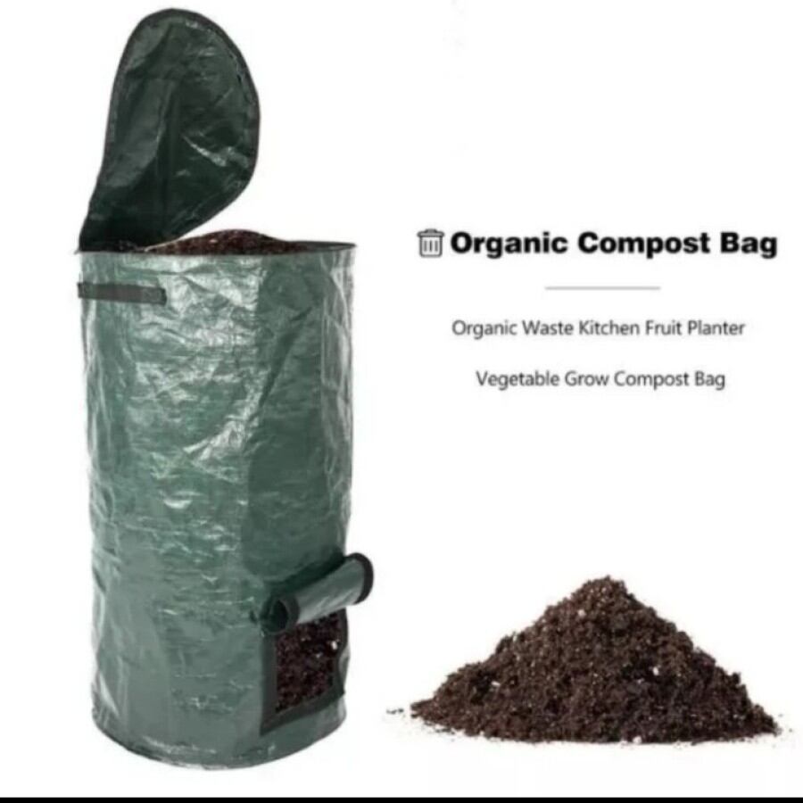 Compost bag 200 liter tempat daur ulang pupuk kompos sampah organik ...