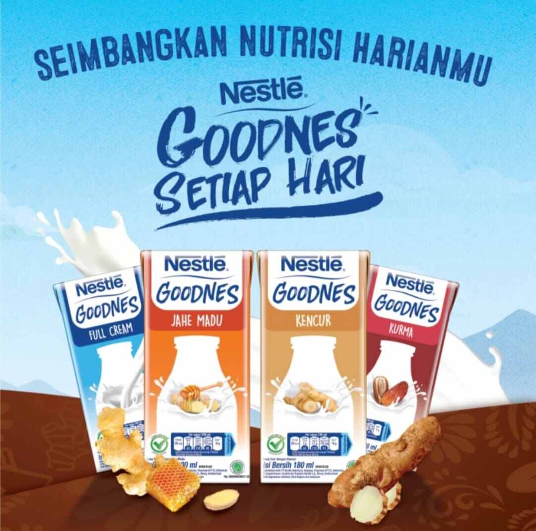 Nestle Goodnes Susu UHT 180ml 1 dus | Lazada Indonesia