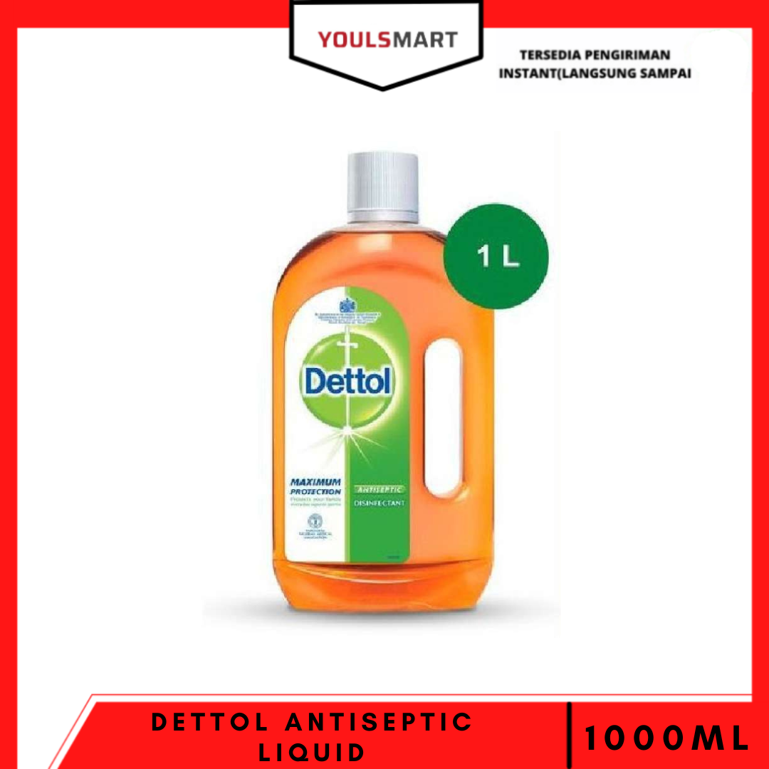 Dettol Cairan Antiseptic Liquid Original 1liter / 1000ml | Lazada Indonesia