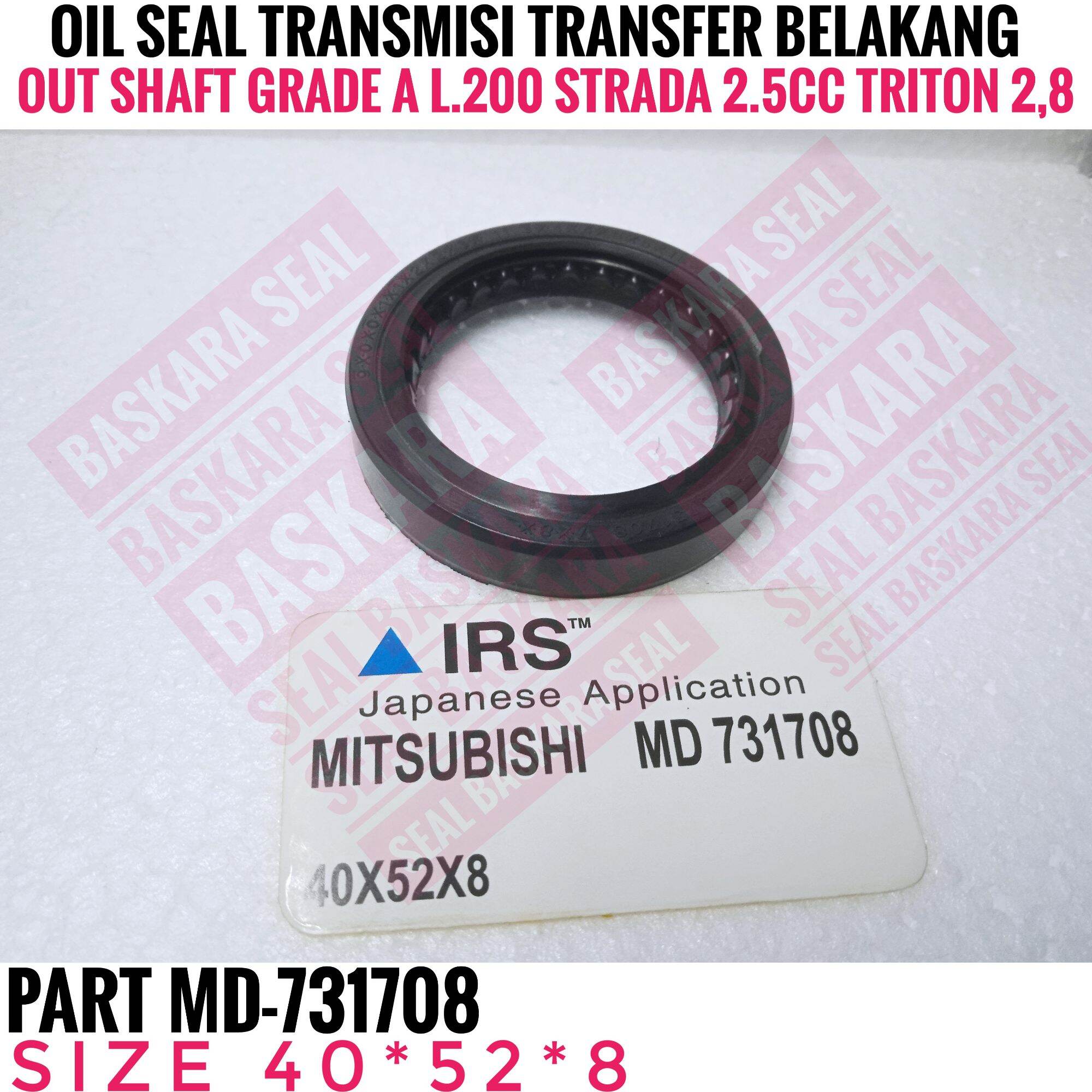 OIL SEAL TRANSMISI TRANSFER AUT SHAFT L200 STRADA 2,5 TRITON 2,8 ...