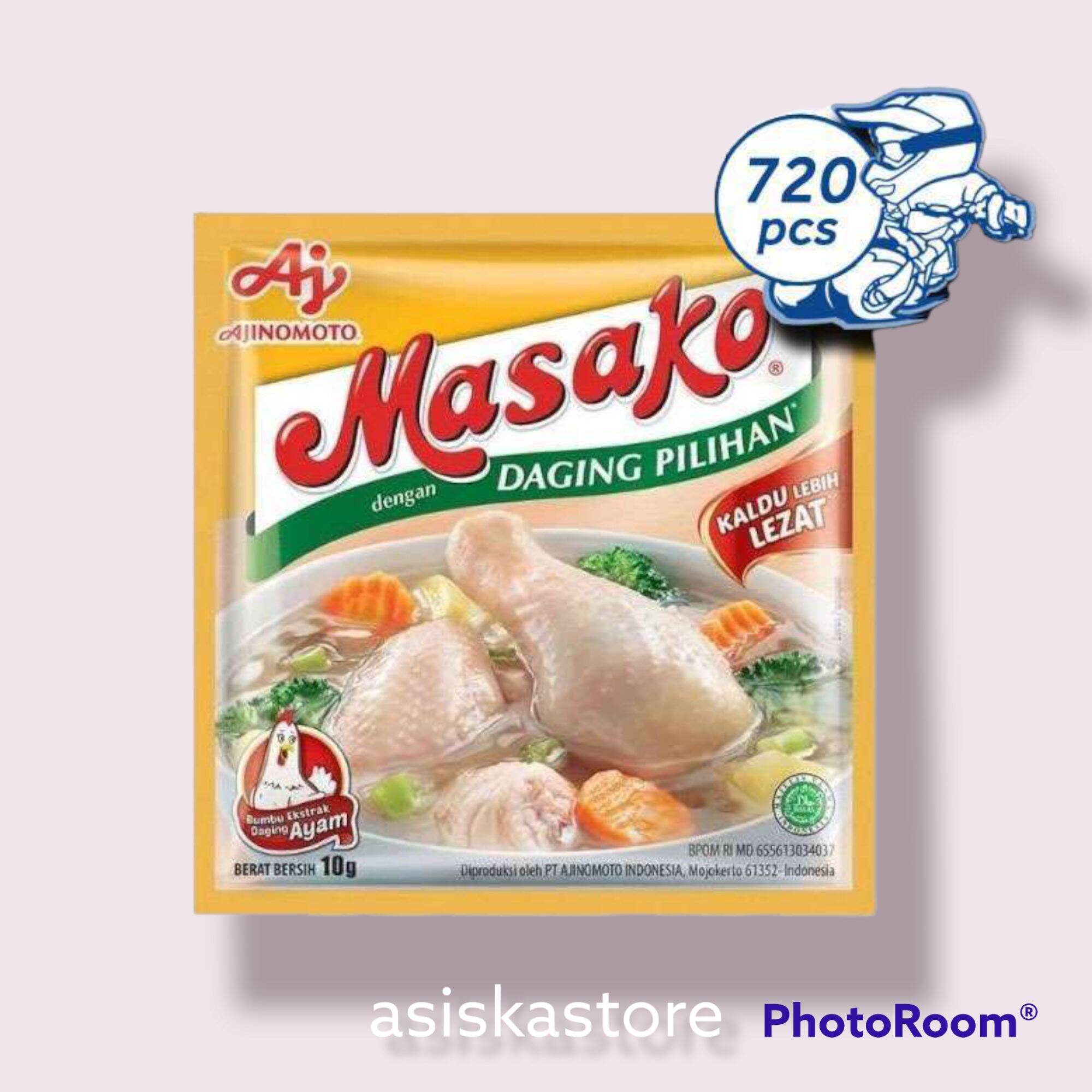 Masako Renceng Ayam 10 g (12 saschet) / Masako Renceng Sapi 9 g (12 ...