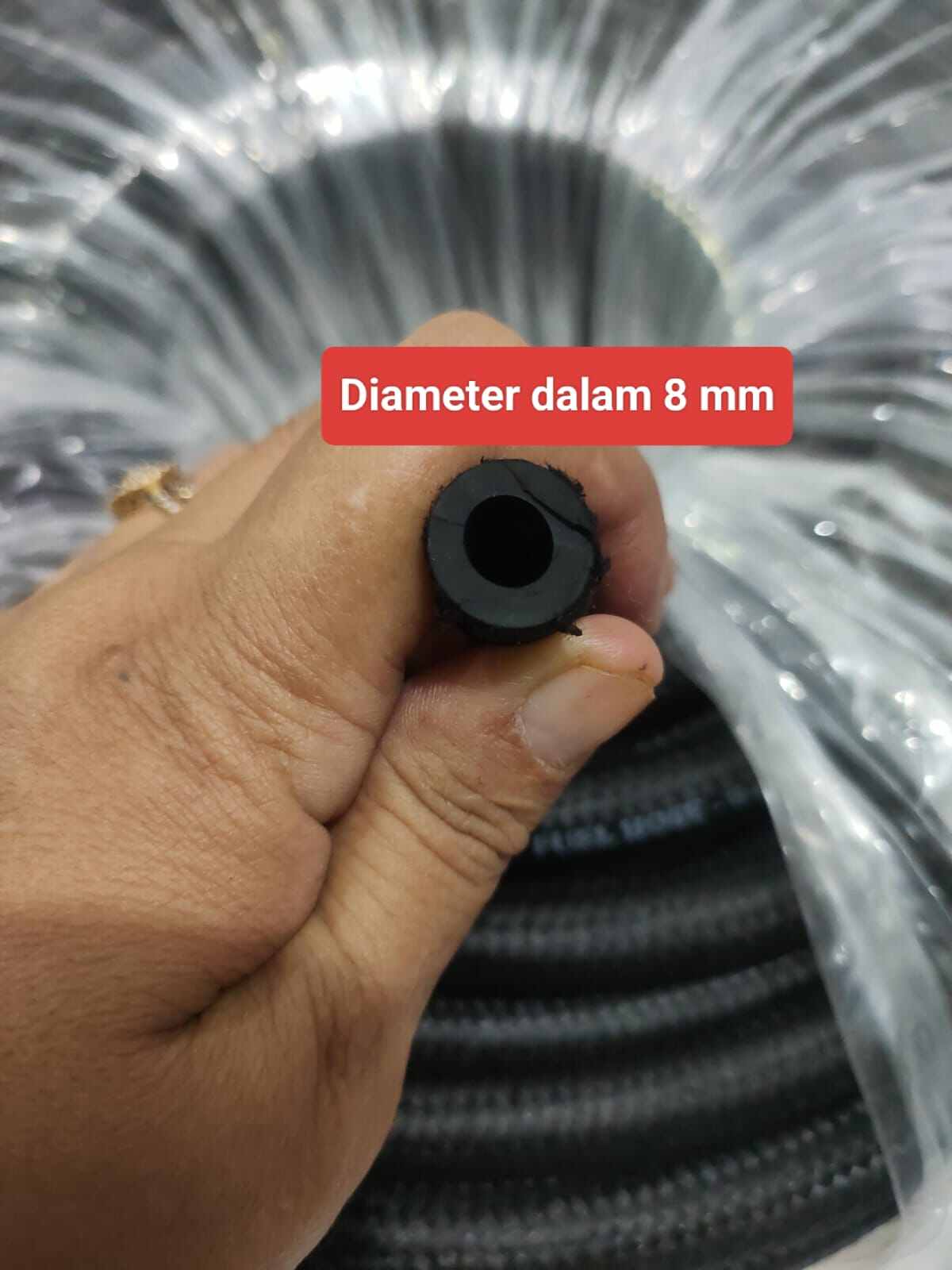 SELANG MINYAK BENSIN DAN SOLAR 8MM BENANG LUAR HARGA PER 1 METER ...