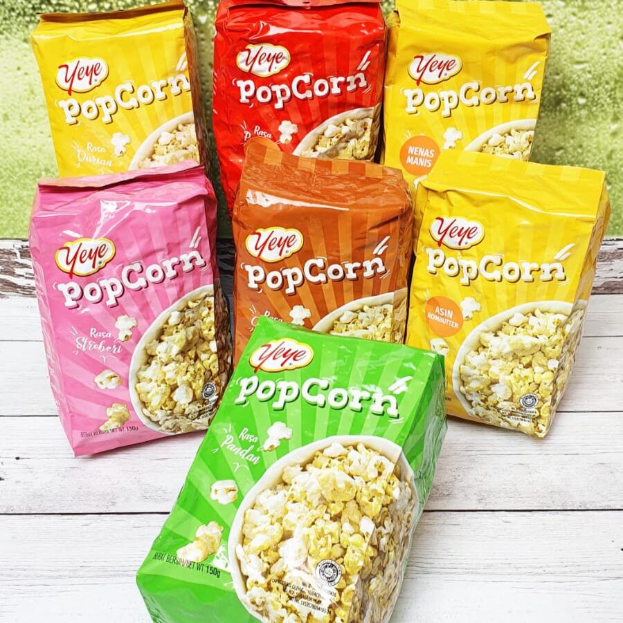 Yeye Popcorn Camilan Snack | Lazada Indonesia