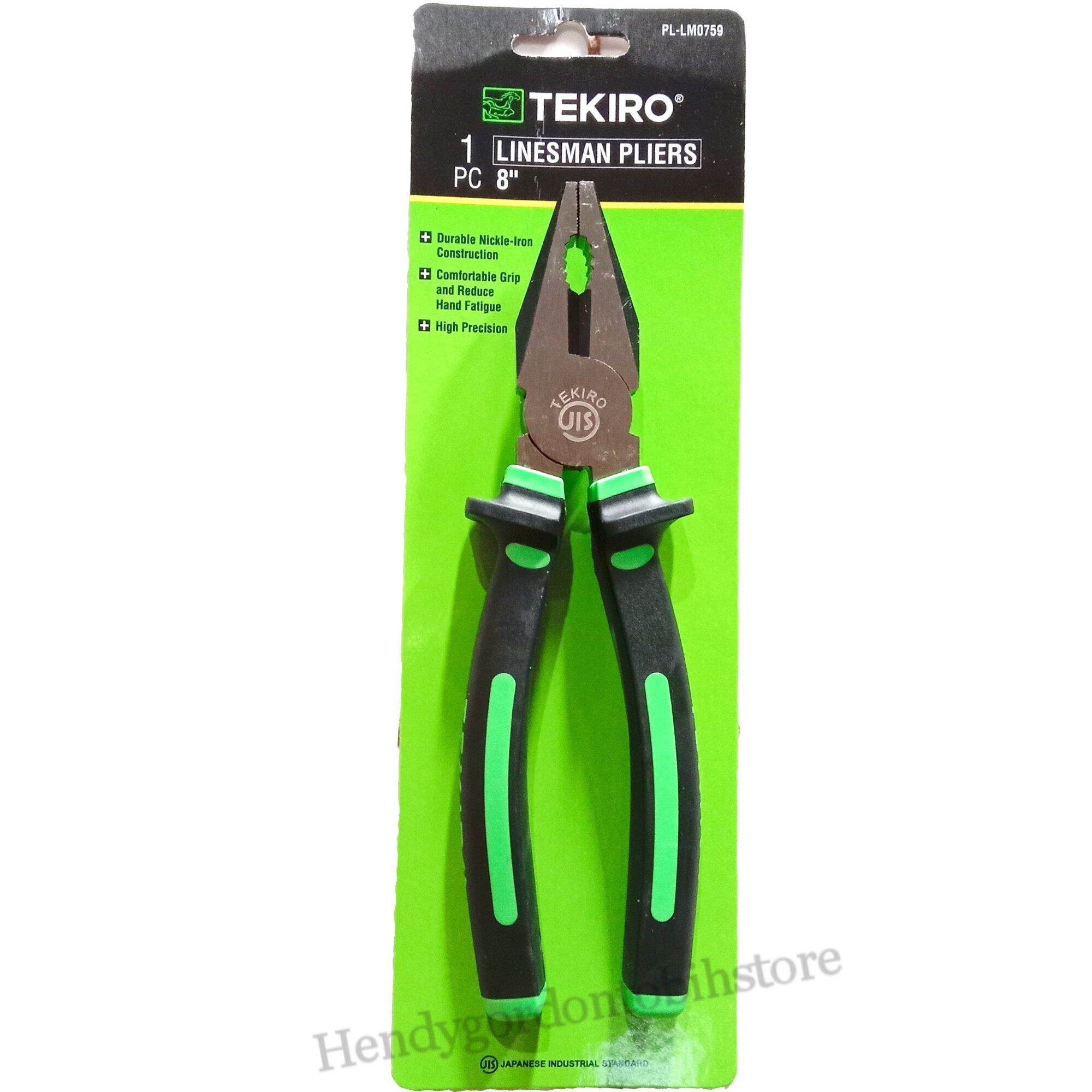 TEKIRO TANG KOMBINASI 8" TEKIRO LINESMAN PLIERS TANG KOMBI 8 INCH ...