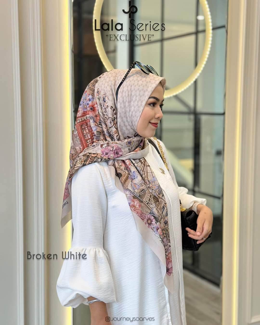 JILBAB JOURNEY MOTIF TERBARU LALA SERIES | Lazada Indonesia
