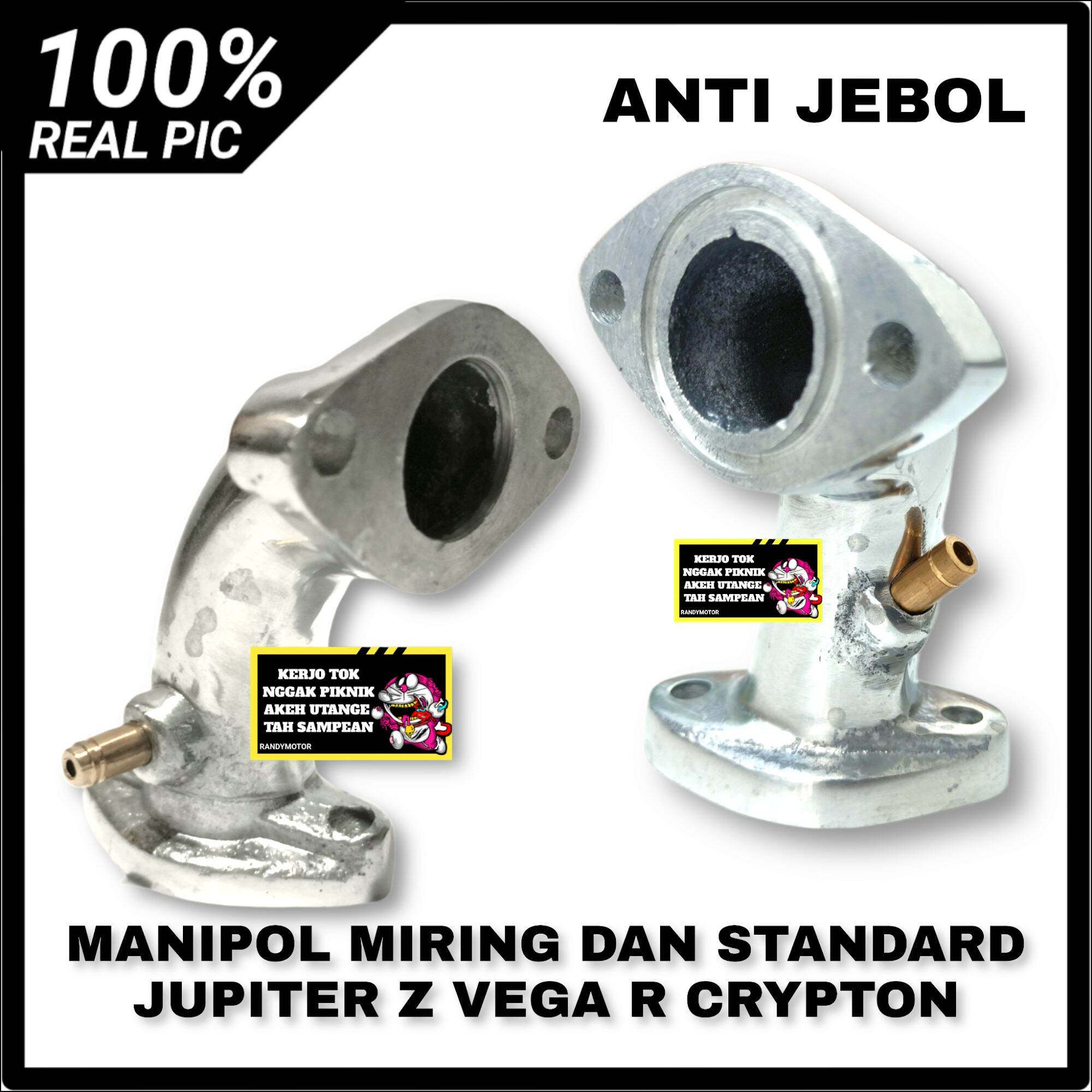 MANIPOL MANIFOLD INTAKE MIRING DAN STANDARD YAMAHA VEGA R JUPITER Z ...