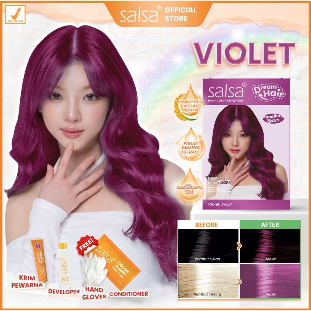 SALSA Hair Color - Cat Semir Rambut | Lazada Indonesia
