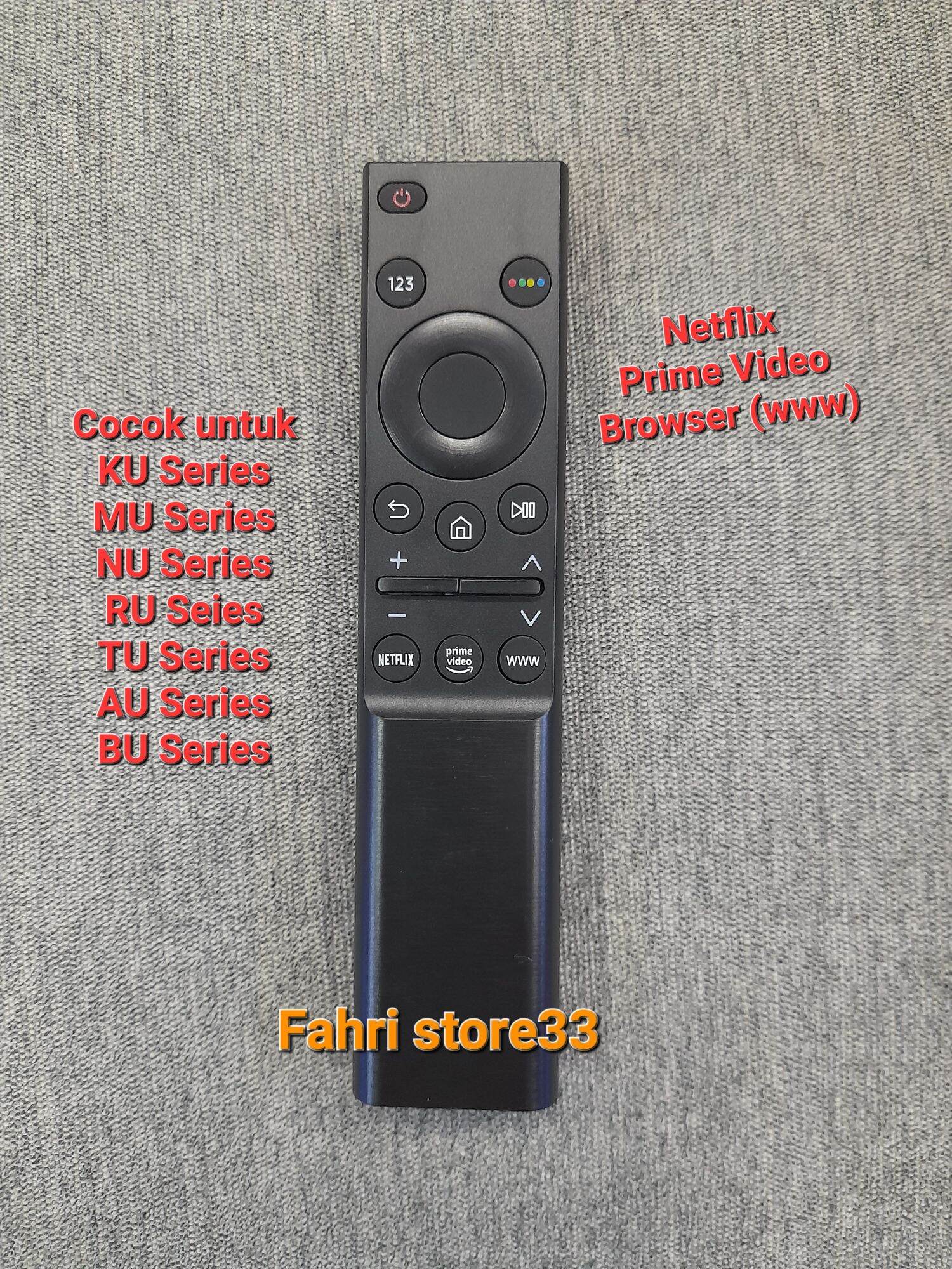 Remote tv samsung smart tv netflix new 100% | Lazada Indonesia