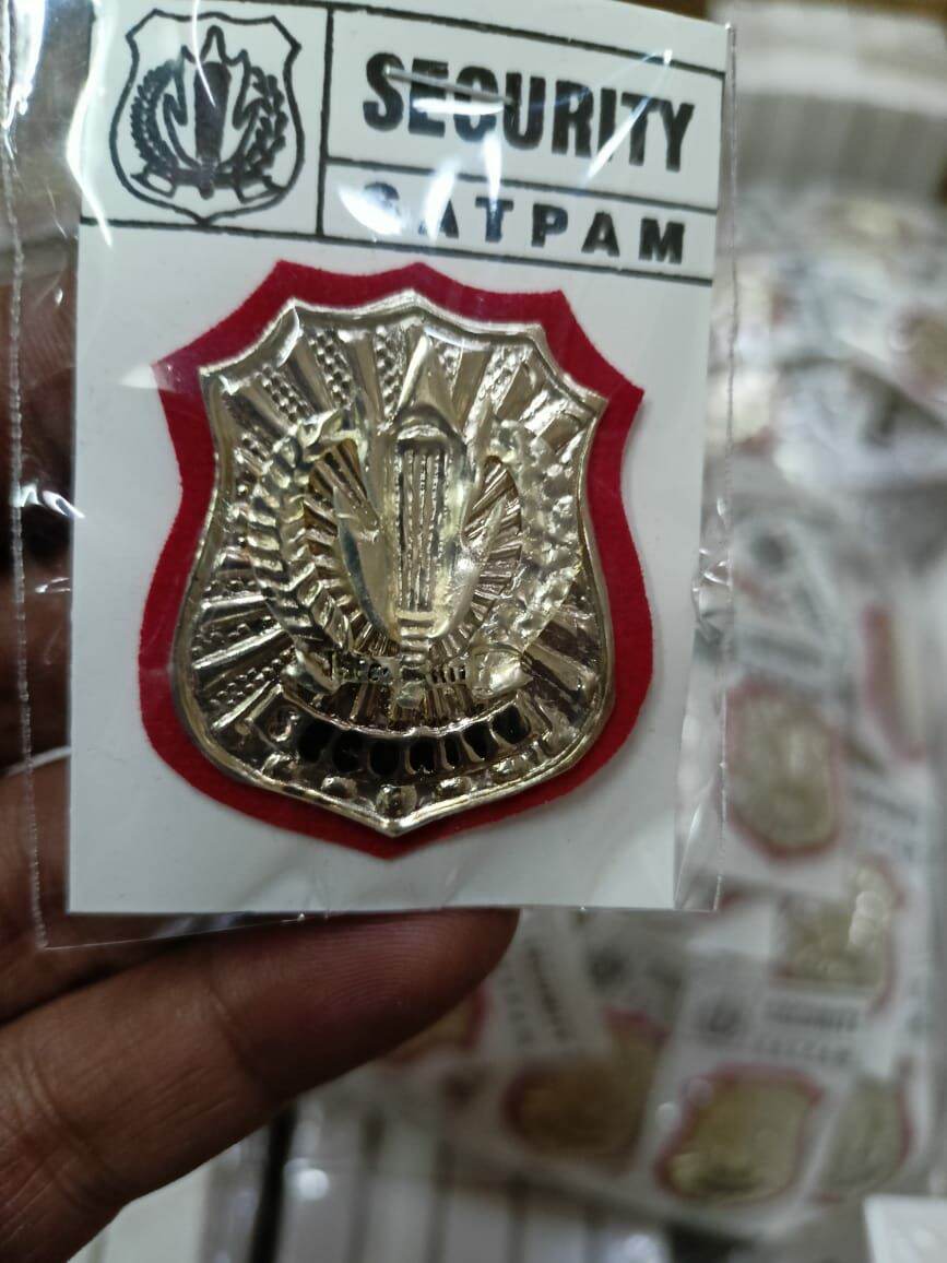 lencana kewenangan pin satpam | Lazada Indonesia