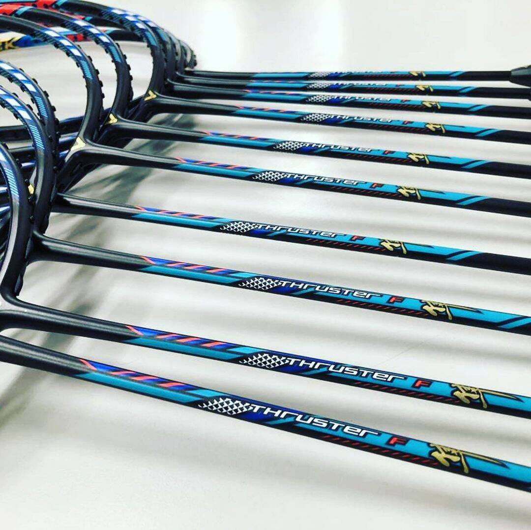 RAKET BADMINTON VICTOR THRUSTER F SPECIAL EDITION FREE TAS DAN GRIB ...