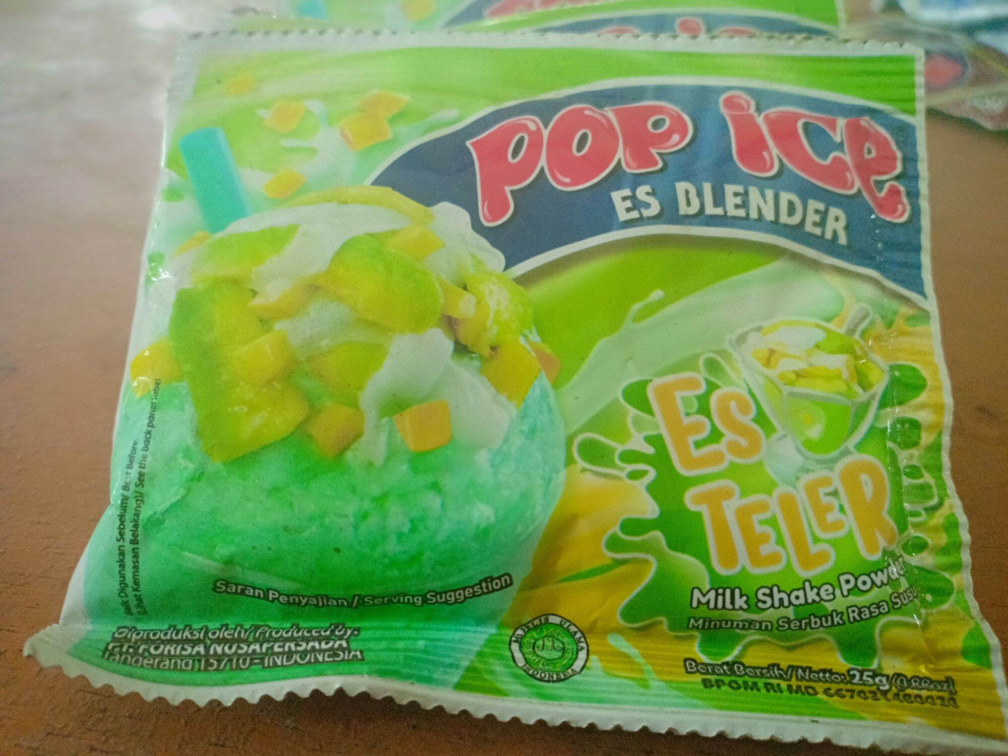 Pop Ice Rasa Es Teler 1 Renceng(1x10x25gr) | Lazada Indonesia