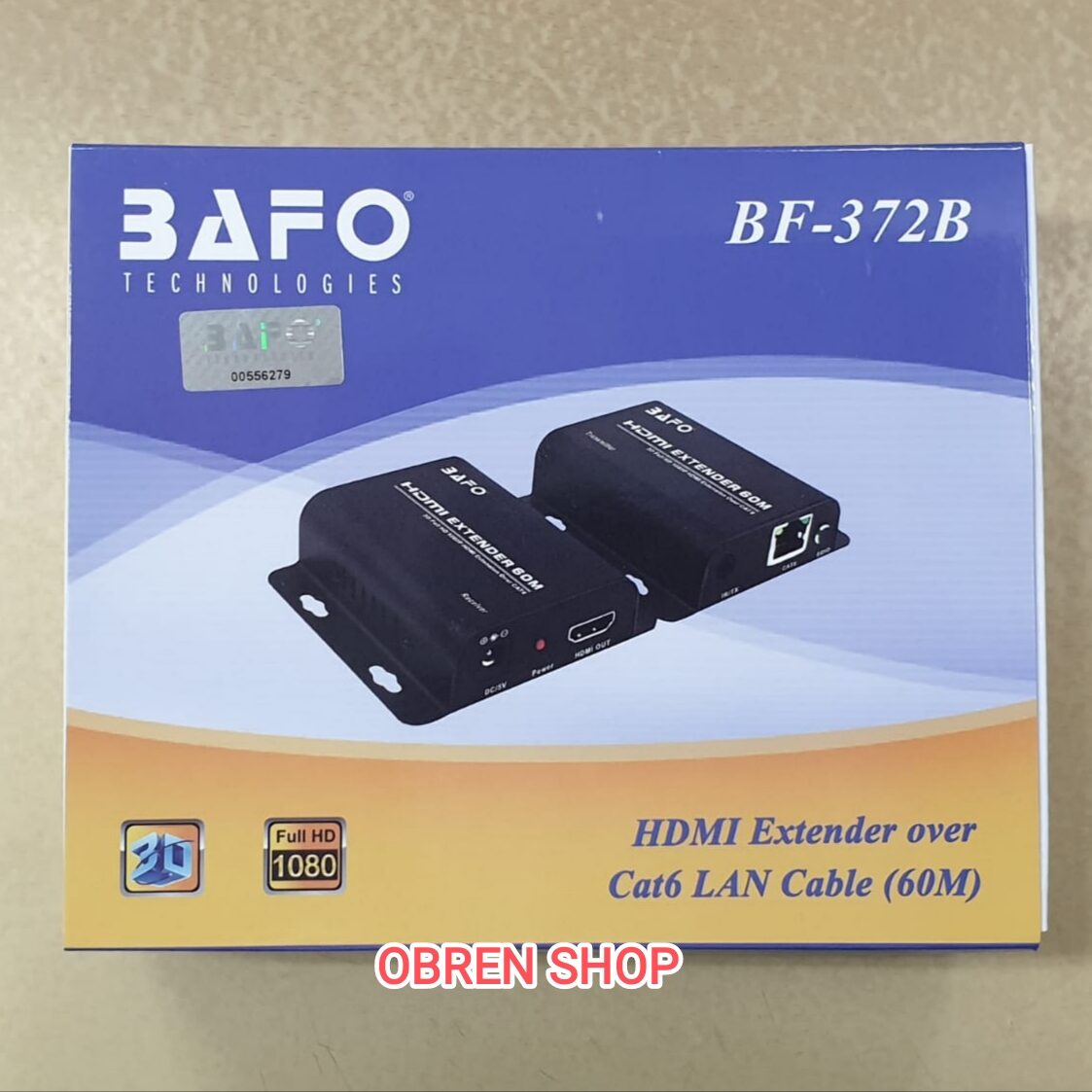 BAFO BF-372B HDMI EXTENDER OVER CAT6 LAN CABLE UP TO 60M | Lazada Indonesia