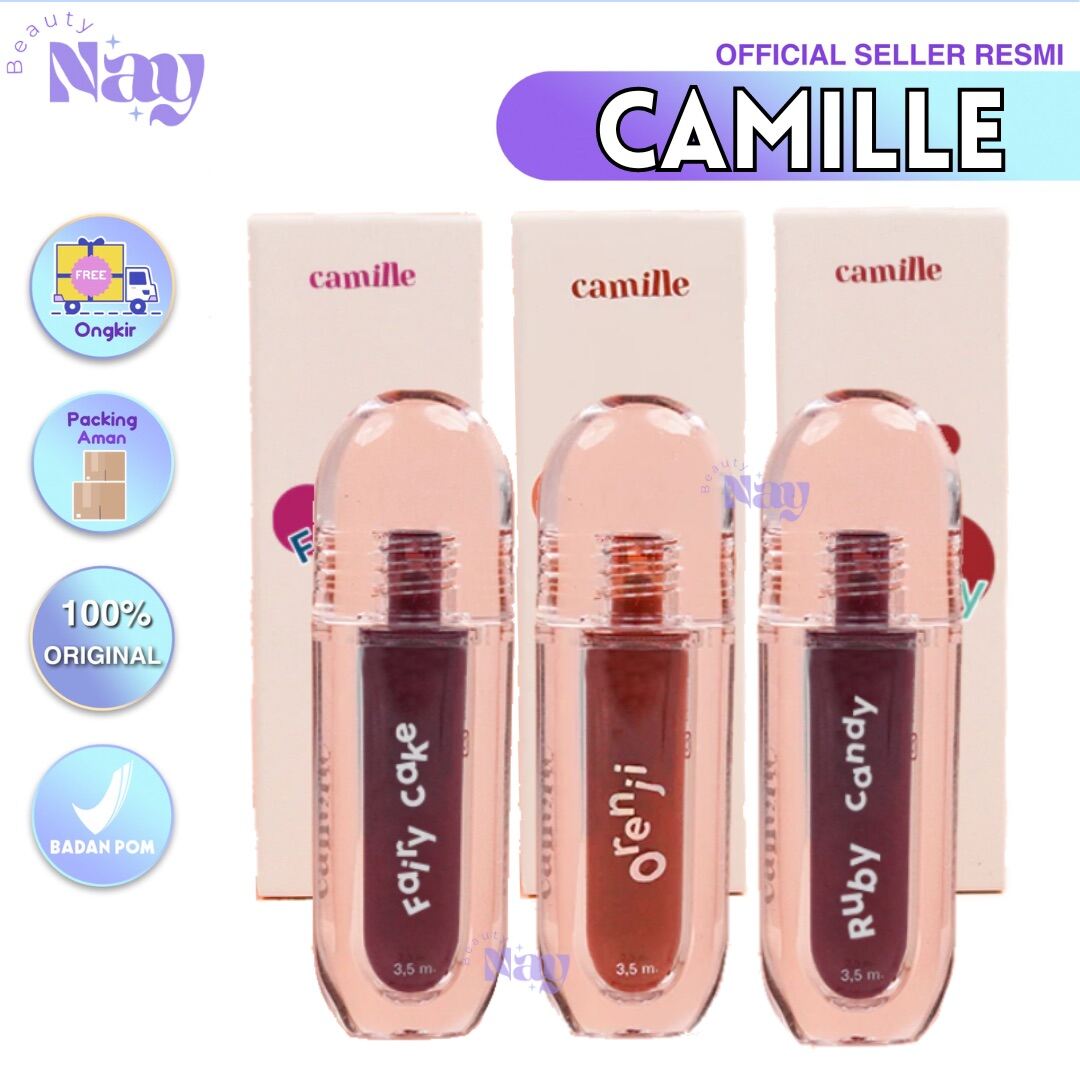 CAMILLE BEAUTY LIPTINT LIP TINT LIP GLOSS BY CAMILLE ORENJI RUBY CANDY FAIRY CAKE BEAUTY LIPTINT ...