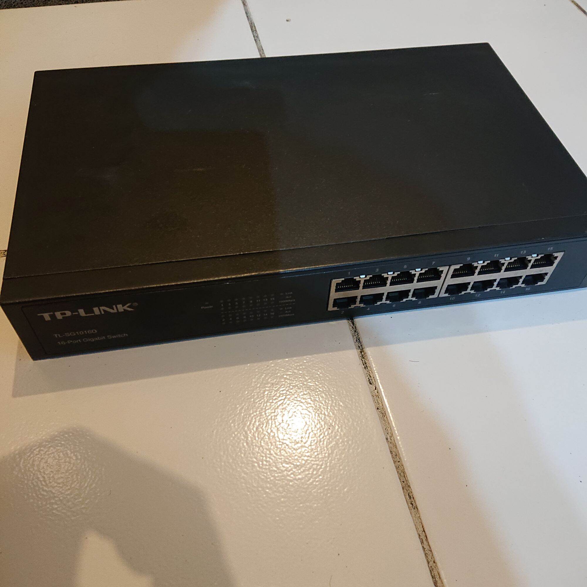 Switch hub 16 port gigabit TPLINK minus 1 port | Lazada Indonesia