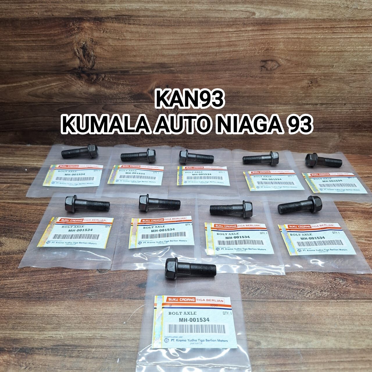 BAUT AS RODA BAUT NAP CANTER PS125 HDX HD125 ( BAJA ) ORIGINAL HARGA ...