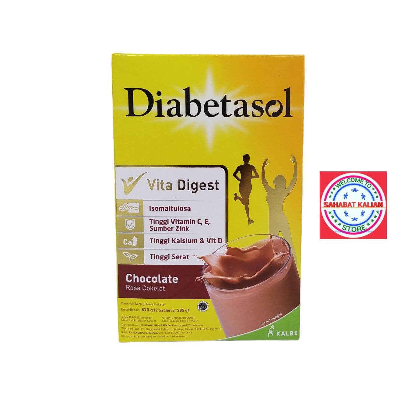 DIABETASOL SUSU 570G | Lazada Indonesia