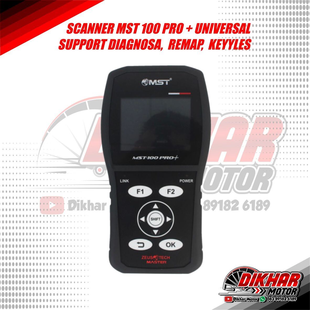 MST 100PRO+ SUPER KOMPLIT DIAGNOSA PROGRAM REMOT & REMAP ECU | Lazada ...