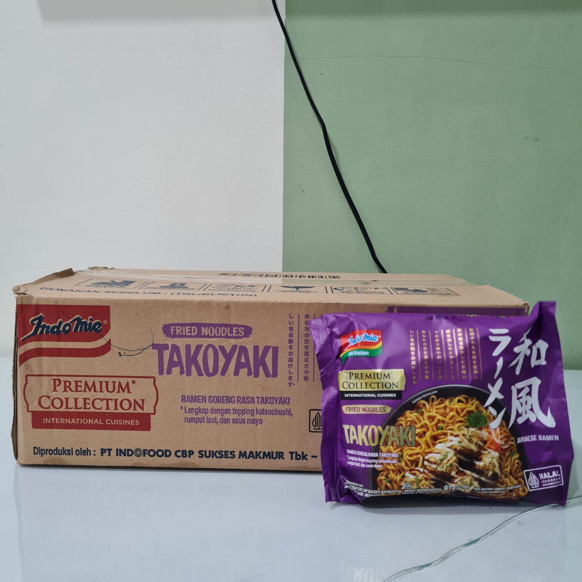 INDOMIE TAKOYAKI 1 DUS / PREMIUM COLLECTION / INDOMIE GORENG / MIE ...