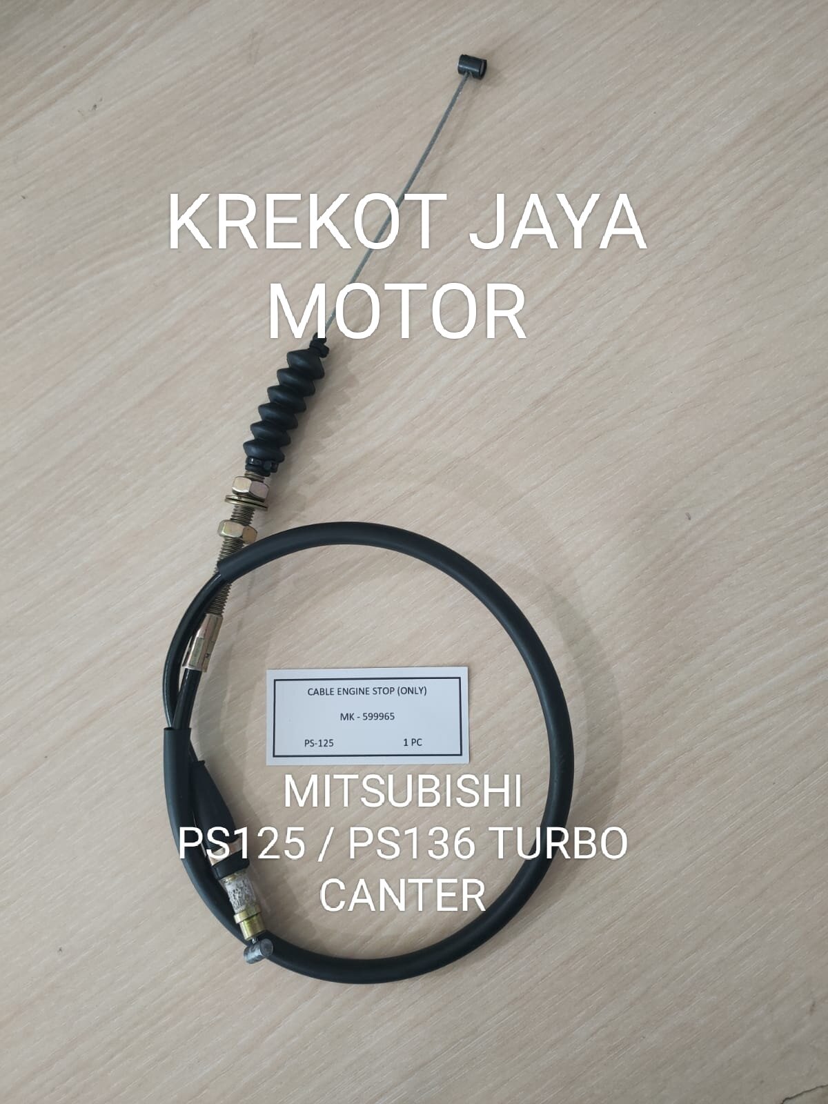 KABEL ENGINE STOP MITSUBISHI CANTER PS125CANTER PS136CANTER ORIGINAL ...
