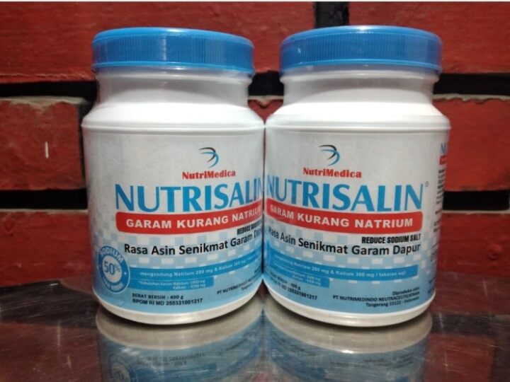 Nutrisalin garam diet 400 mg | Lazada Indonesia