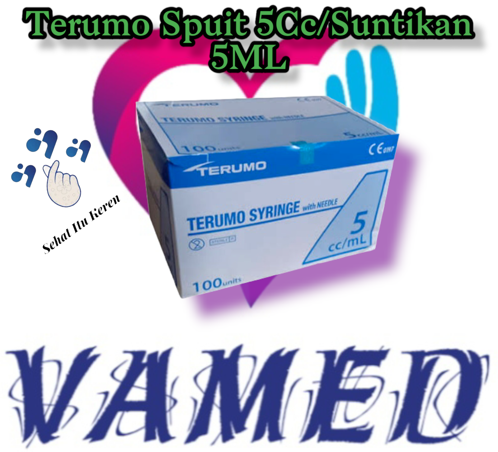 Spuit Terumo Syringe 5Cc/Terumo Syringe 5 ml | Lazada Indonesia