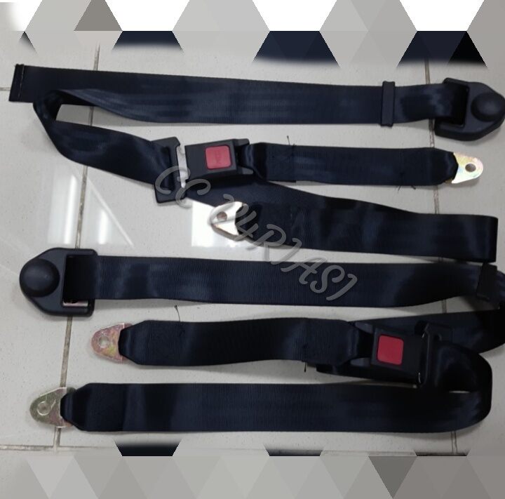 safety belt mobil manual 3 point per set | Lazada Indonesia