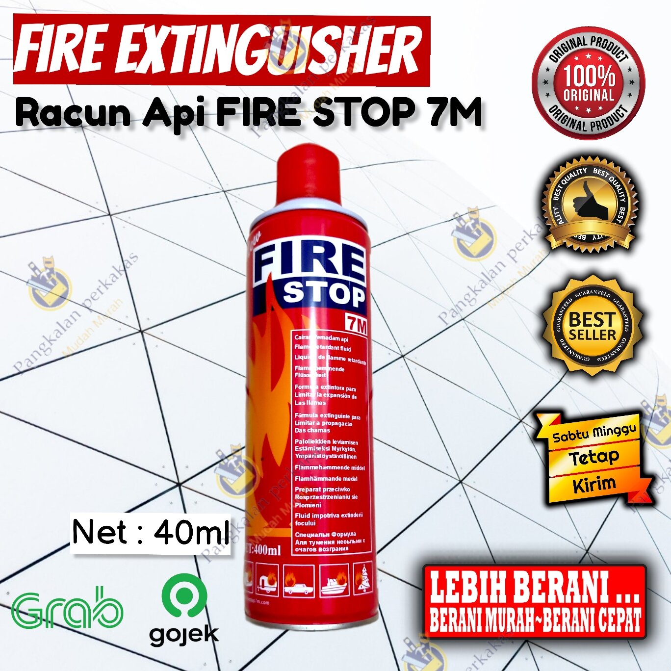 PEMADAM API TABUNG / RACUN API FIRESTOP 400ML | Lazada Indonesia