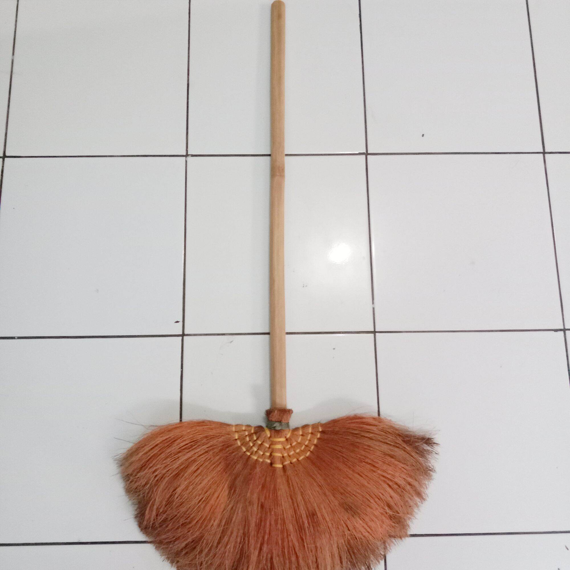 sapu lantai rumah bahan sabut kelapa yang bagus,murah dan awet gagang ...