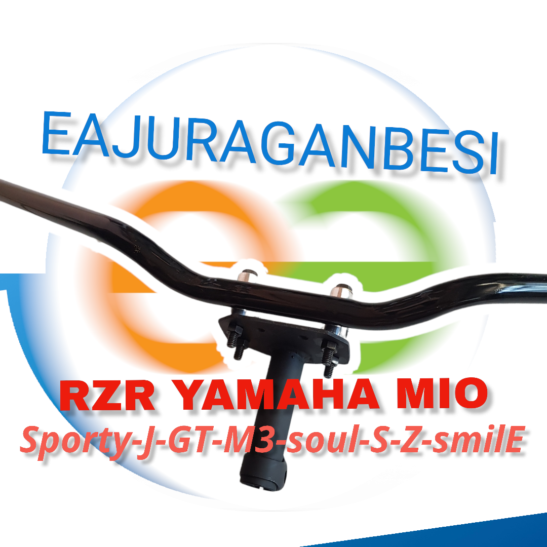 PAKET STANG RZR STIR LENGKAP DUDUKAN RZR YAMAHA MIO SPORTY J M3 SOUL ...