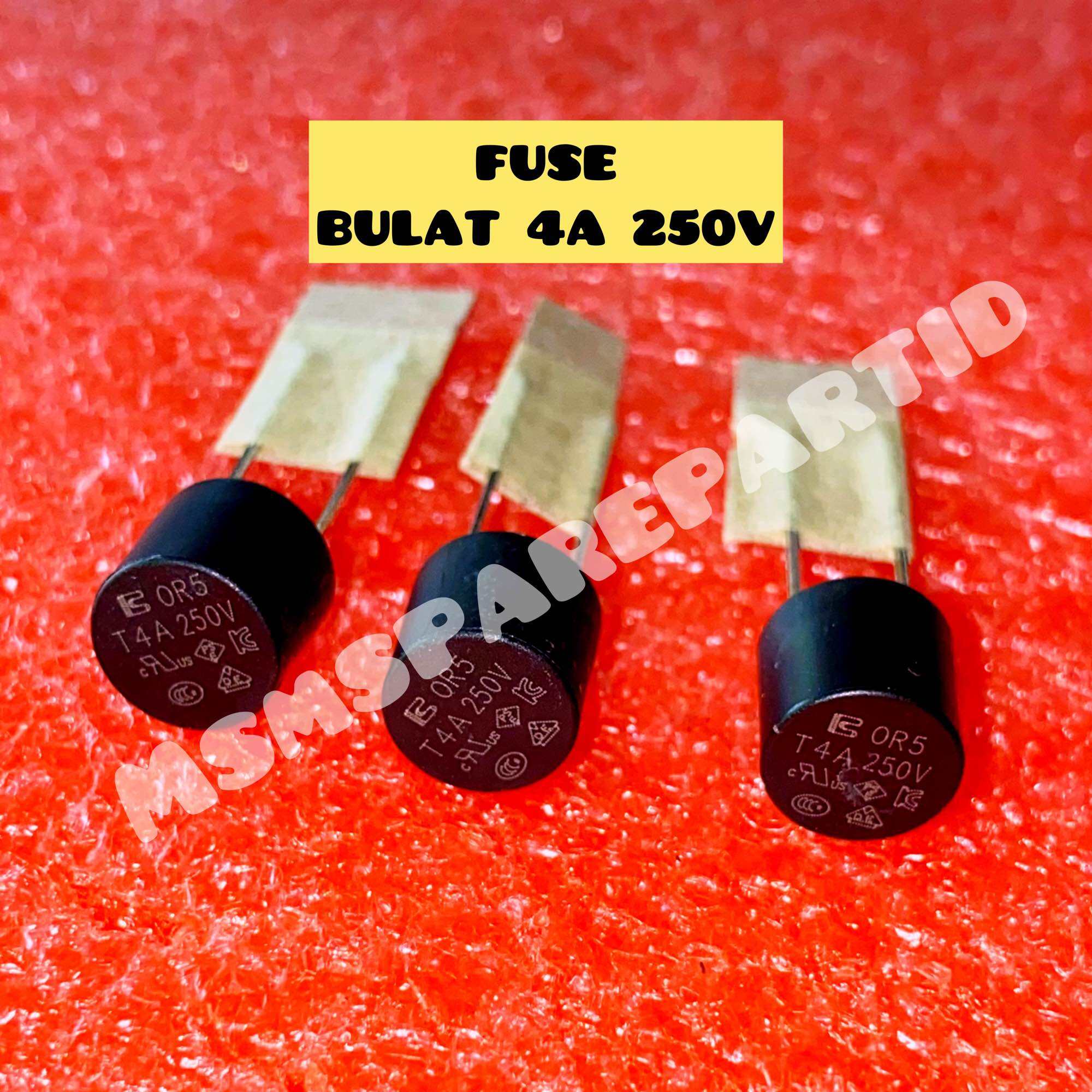FUSE BULAT 4A 250V | Lazada Indonesia