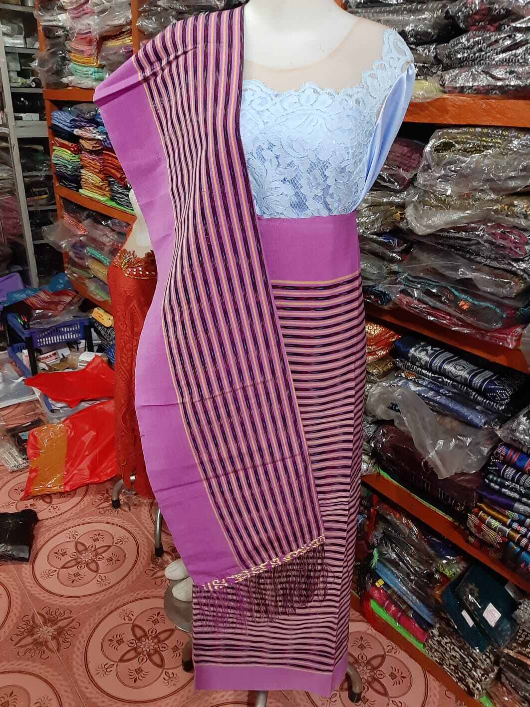 SONGKET BATAK UNGU MUDA SONGKET GATIF RAGI HUTING SONGKET TARUTUNG KAIN ...